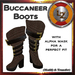 Second Life Marketplace - [LZ] Buccaneer Boots (Boxed)